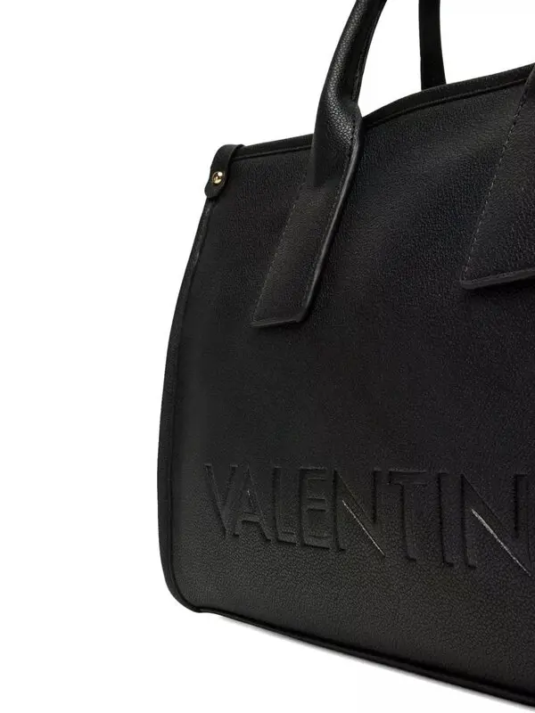 MARIO VALENTINO Foxy Re Logo-embossed Tote Bag