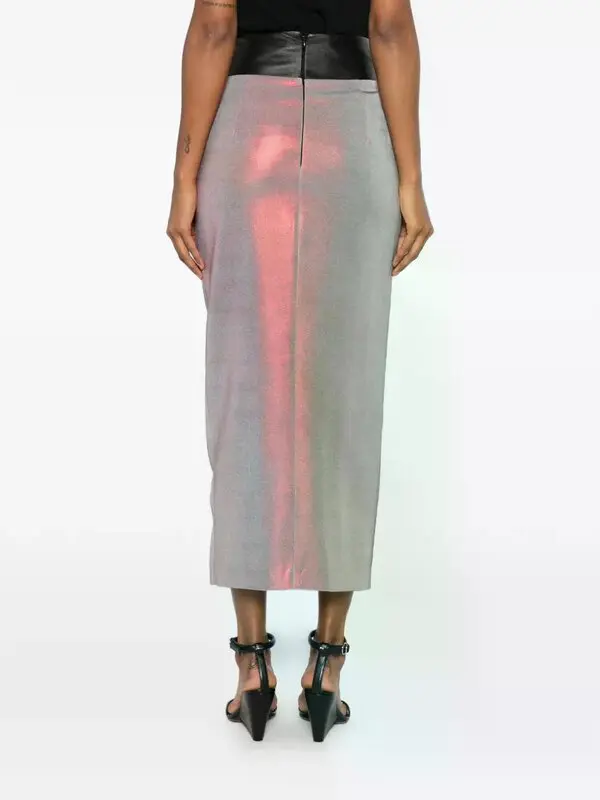 MITILIANE COUTURE Button-up Midi Skirt