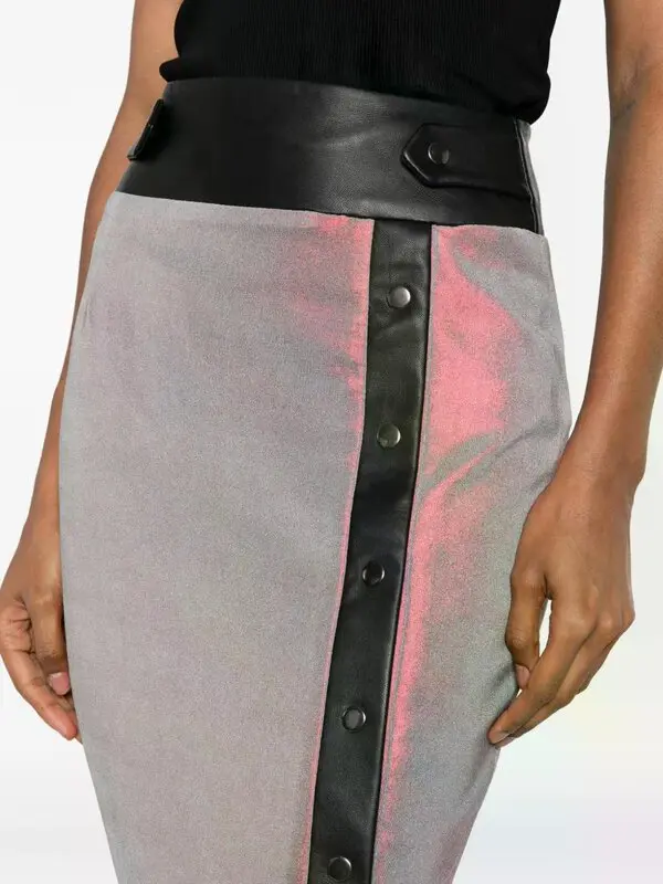 MITILIANE COUTURE Button-up Midi Skirt