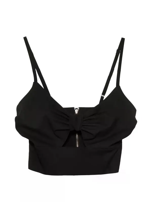 MITILIANE COUTURE Cropped Top With Bow Detail