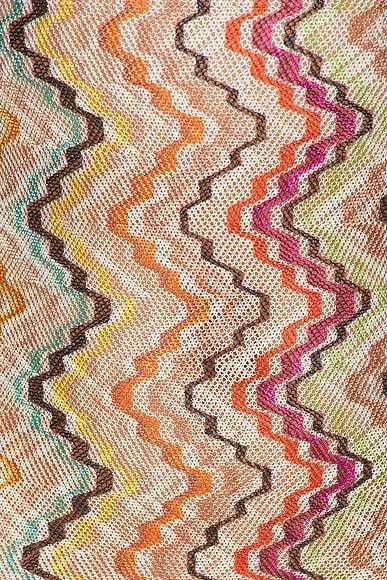 Missoni Zigzag Knit Triangle Bikini Set - Multicolor