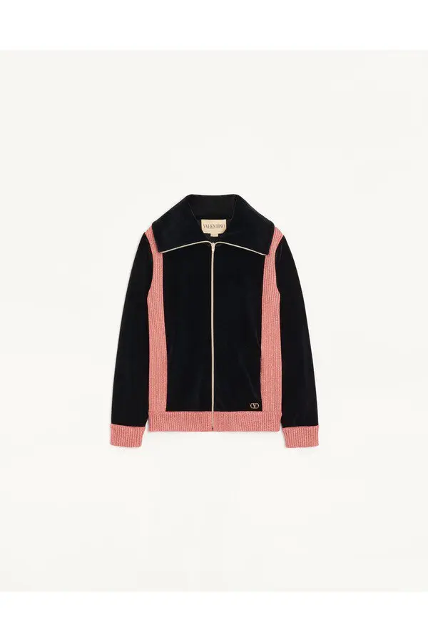 Valentino Garavani Jersey Sweatshirt - Black