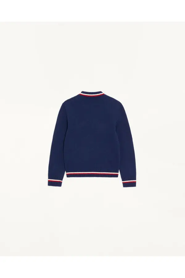 Valentino Garavani Embroidered Wool Sweater