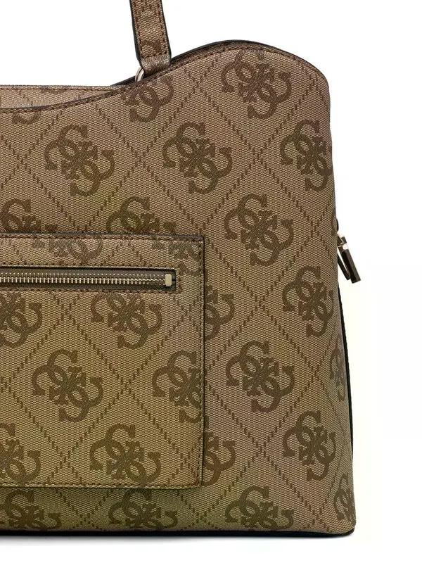 Guess Jaine Logo-monogram Horsebit Tote Bag