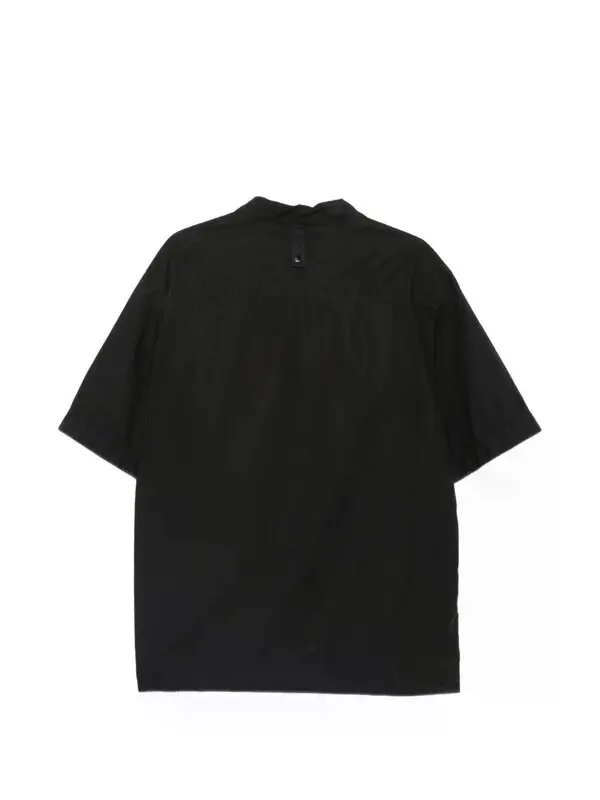 Stone Island Straight-cut Logo-embroidered Shirt