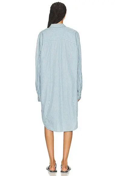 Dries Van Noten Dasia Striped Shirt Dress