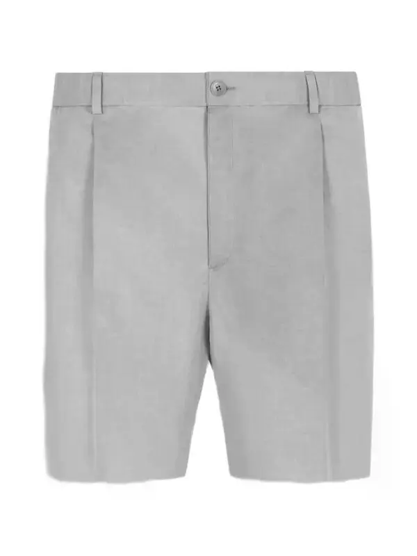 Brioni Bellagio Tailored Pleated-waistband Shorts