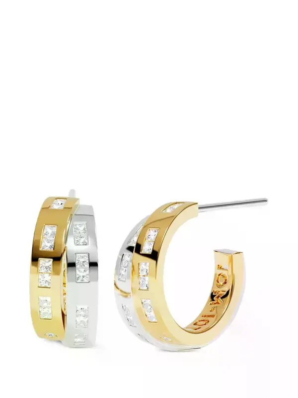 APM MONACO Morse Moi Hoop Earrings