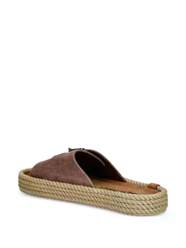 BOHONOMAD Rope-trimmed Sandals