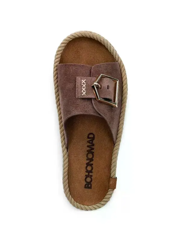 BOHONOMAD Rope-trimmed Sandals