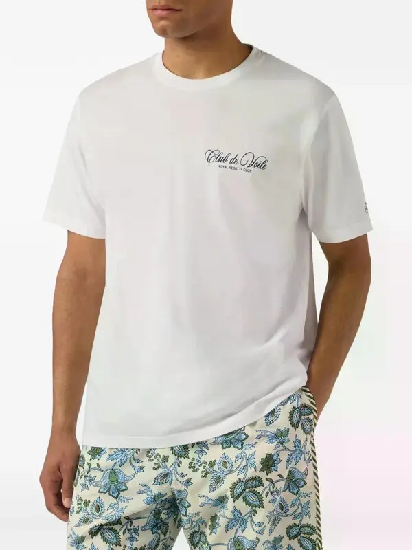 MC2 SAINT BARTH Portland T-shirt With Club De Voile Print