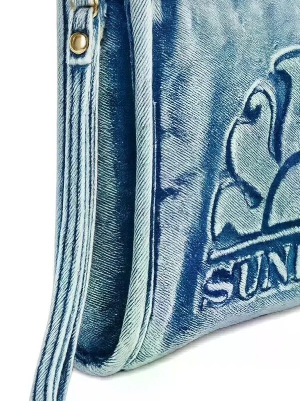 Sundek Logo Embossed Clutch Bag