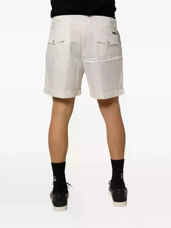 Dolce & Gabbana Pleated Bermuda Shorts