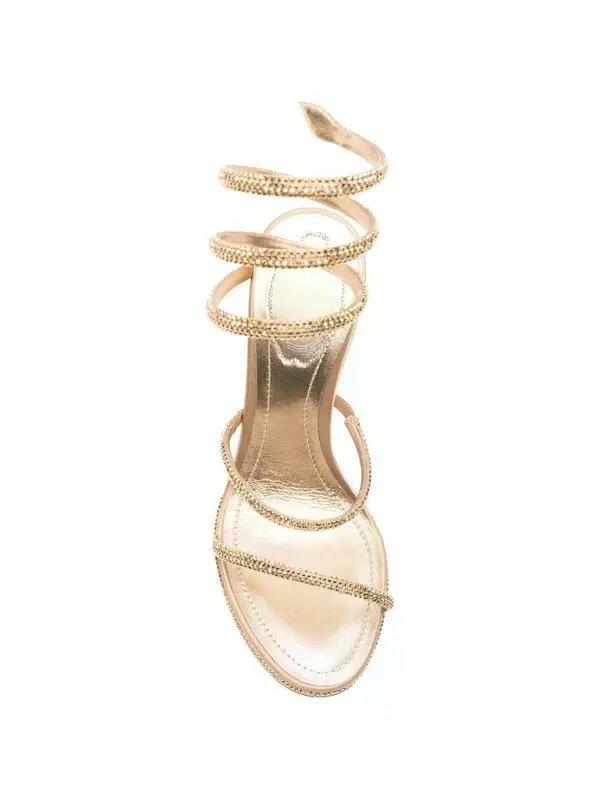 Rene Caovilla Cleo Crystal-embellished Sandals