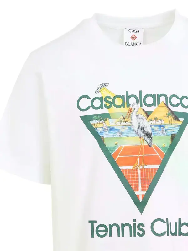 Casablanca Tennis Club Graphic-print T-shirt