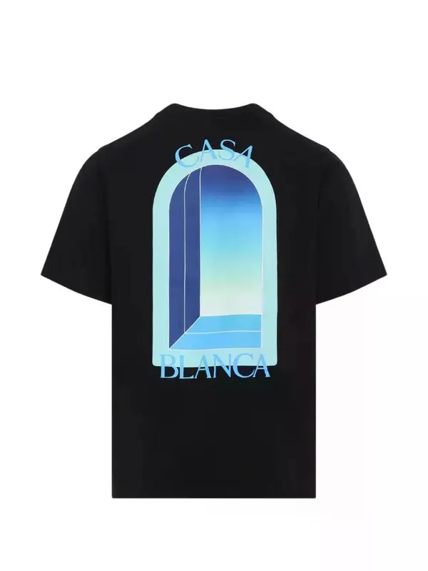 Casablanca Gradient Arch-print T-shirt