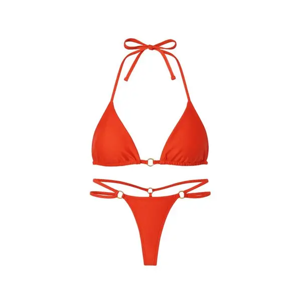 MISARI Calypso Triangle Bikini - Red