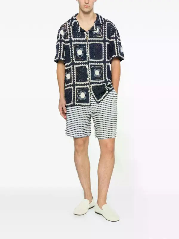 CHE Tejer Crochet-knit Shirt