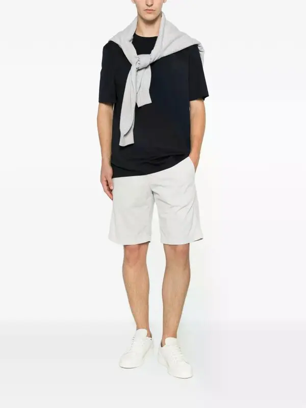 Massimo Alba Corduroy Chino Shorts - Neutrals