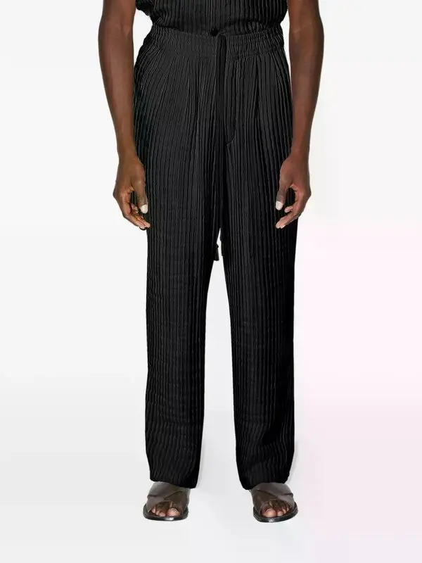 TRIBE AND TRUE Air Cloud Pleated Drawstring Trousers