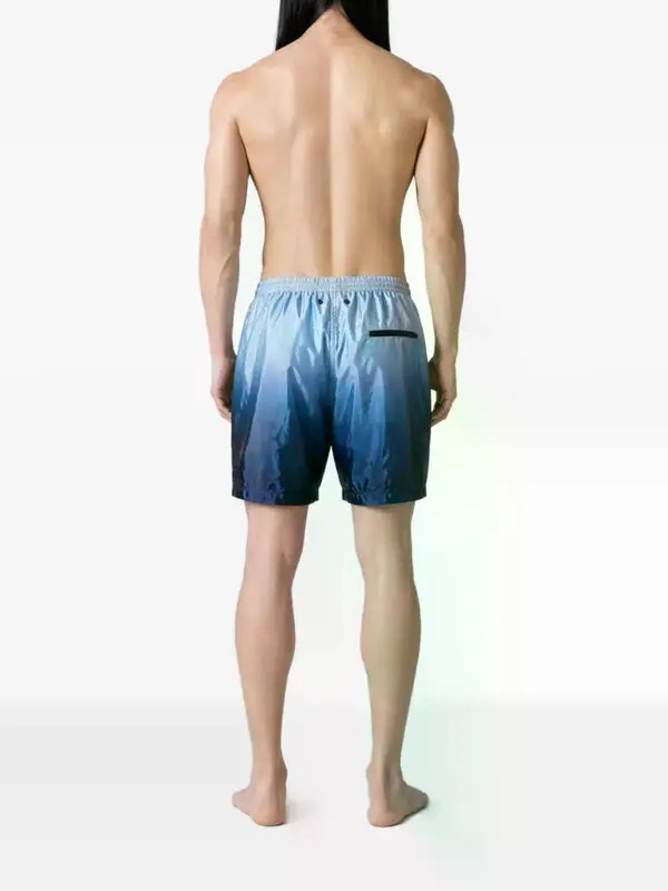TRIBE AND TRUE Gradient Effect Swim Shorts