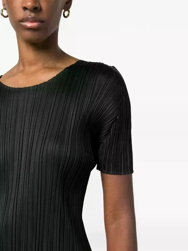 Issey Miyake Micro-pleated T-shirt