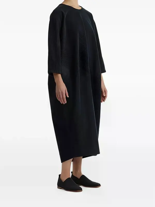 Black Crane Radiant Corduroy Maxi Dress - Blue