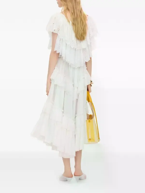 Chloé Tiered Ruffled Skirt