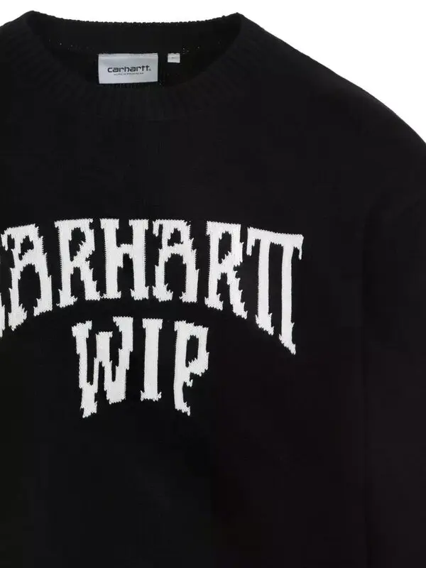 Carhartt Work In Progress Deck Logo-intarsia Sweater