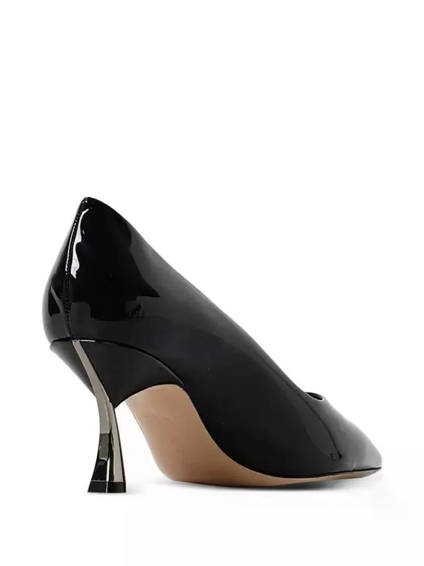 Casadei Patent-effect Pointed-toe Pumps