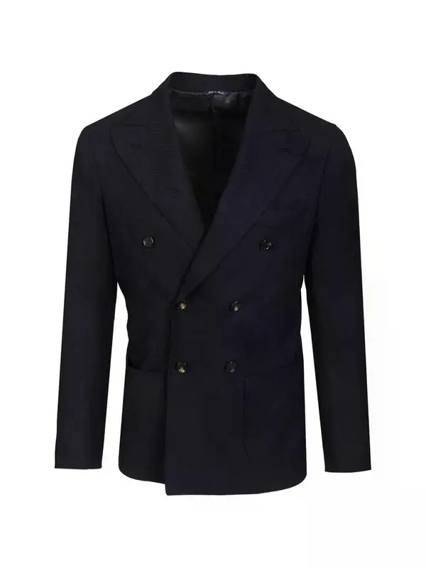 AL DUCA D’AOSTA 1902 Double-breasted Blazer - Blue