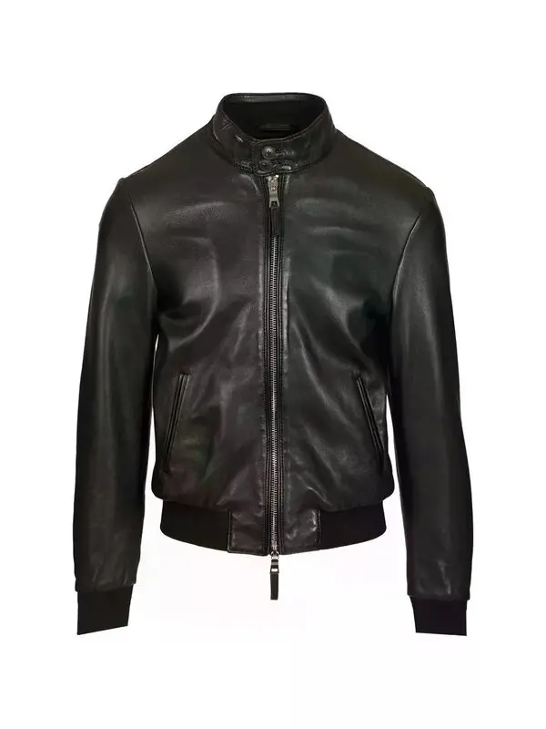 AL DUCA D’AOSTA 1902 Double-slider Zip Biker Jacket