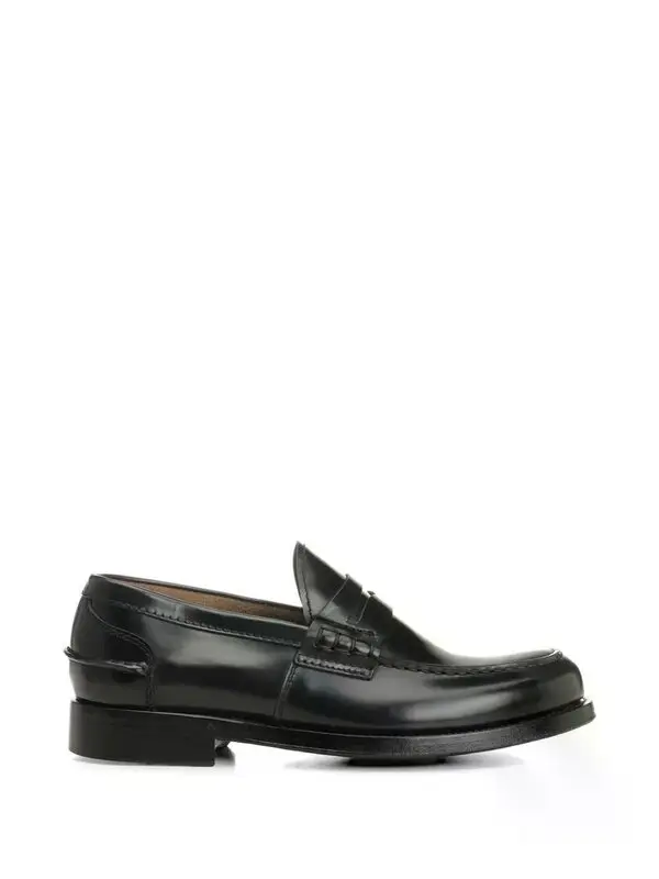 AL DUCA D’AOSTA 1902 Leather Loafers - Black