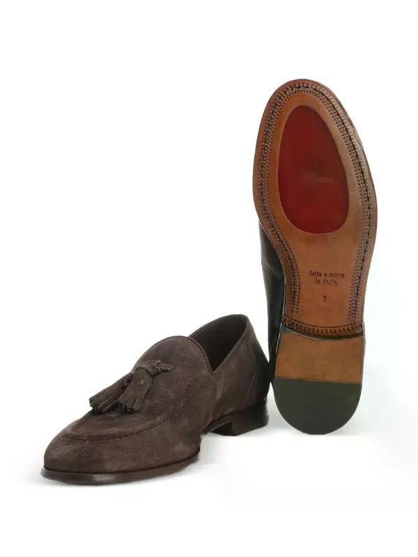 AL DUCA D’AOSTA 1902 Leather Tassel Detail Loafers