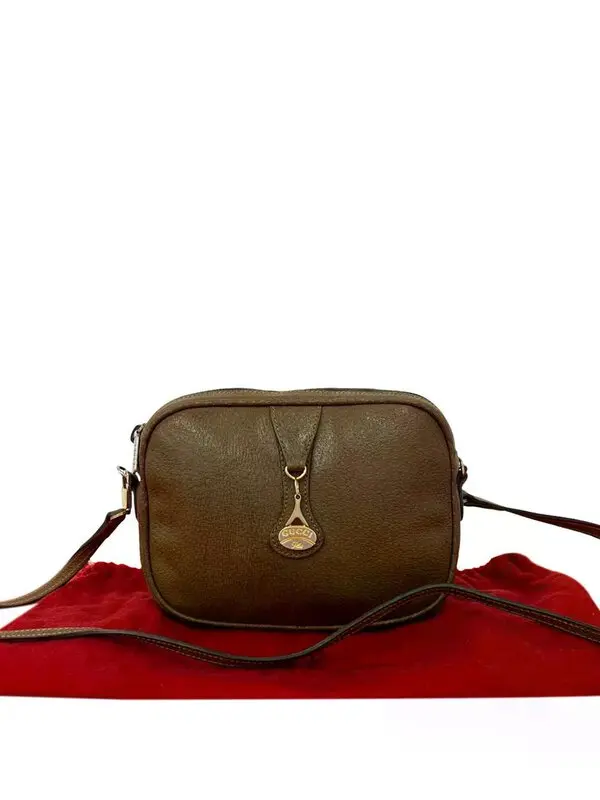 Gucci Gg Plus Leather Crossbody Bag
