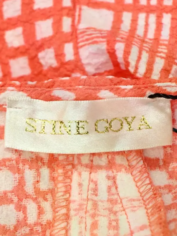 Stine Goya Leila Plaid Textured Dress