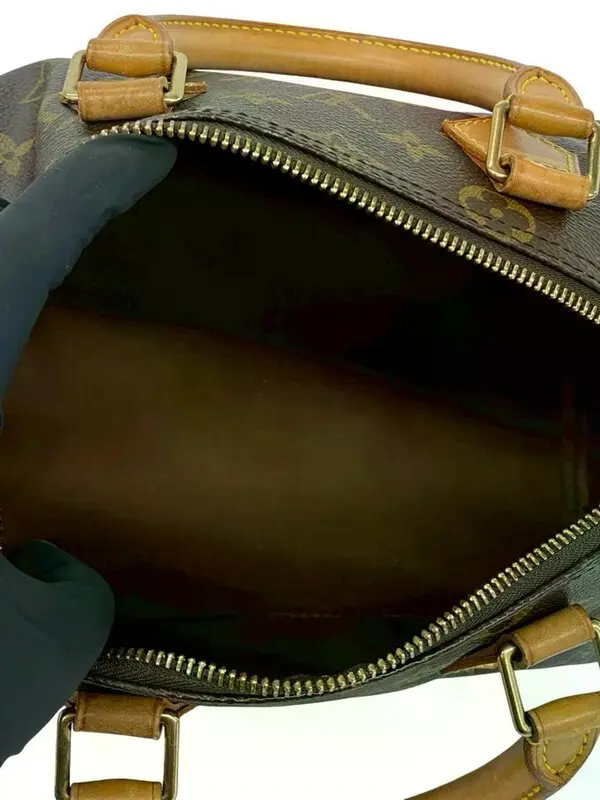 LOUIS VUITTON Monogram Speedy 25 Boston Bag