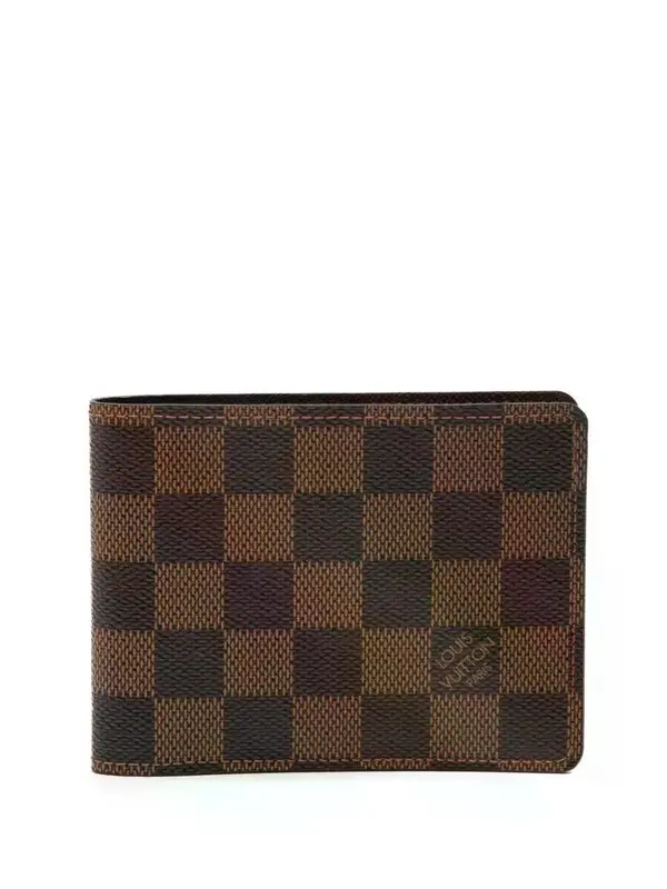 LOUIS VUITTON 2011 Damier Ebene Slender Wallet Small Wallets