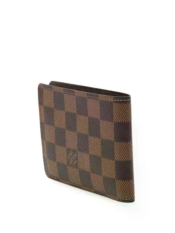 LOUIS VUITTON 2011 Damier Ebene Slender Wallet Small Wallets