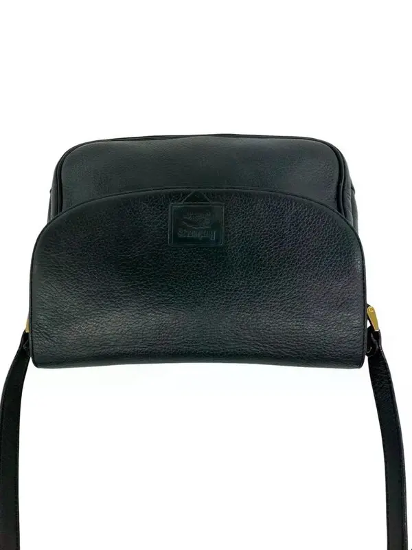 Burberry 20th Century Leather Crossbody Bag - Black