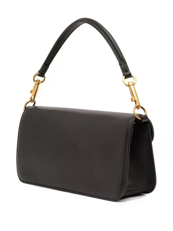 Valentino Garavani Calfskin Vlogo Loco Satchel - Black