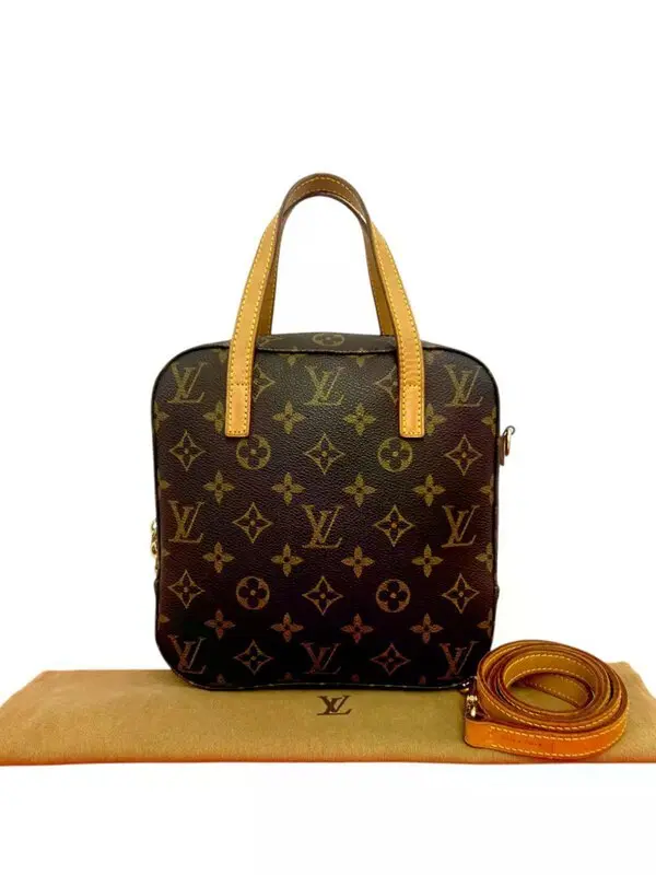 LOUIS VUITTON Monogram Spontini Satchel
