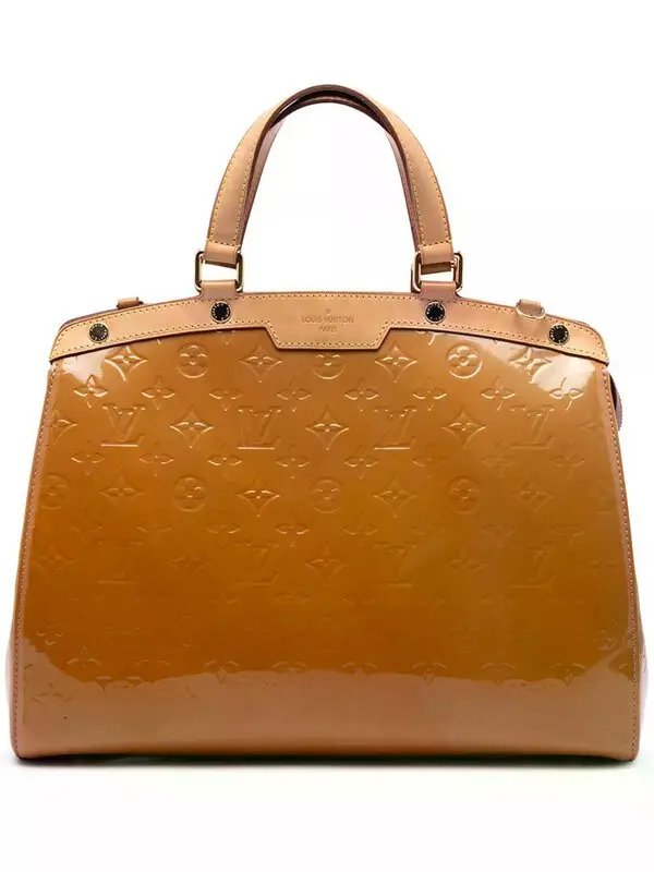 LOUIS VUITTON Monogram Vernis Brea Gm Satchel