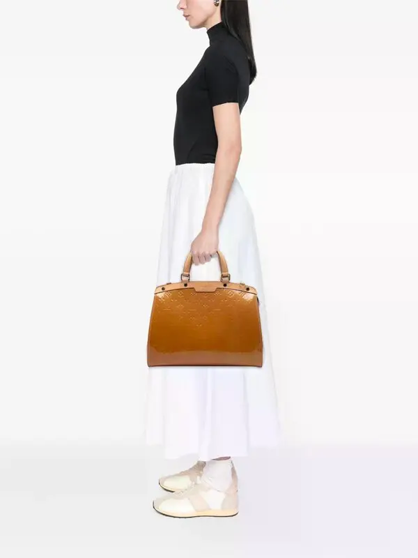 LOUIS VUITTON Monogram Vernis Brea Gm Satchel