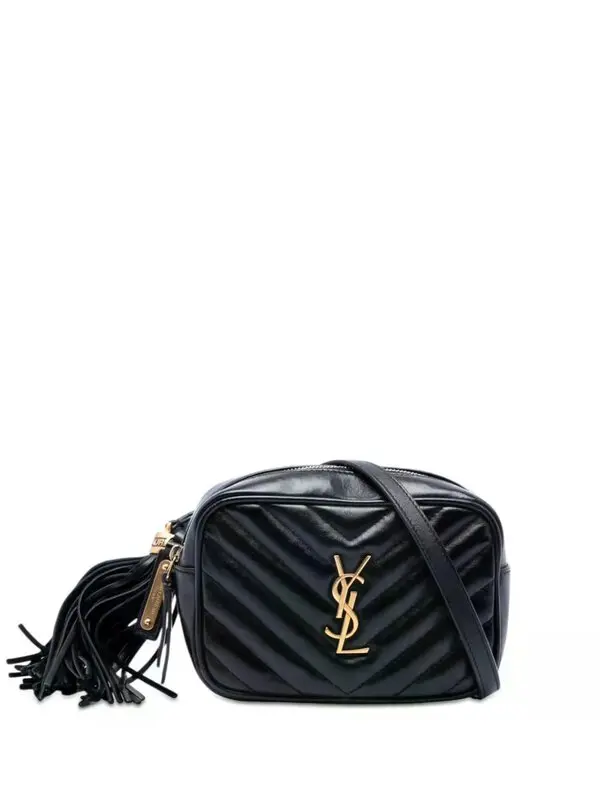 Saint Laurent Monogram Lou Camera Bag - Black
