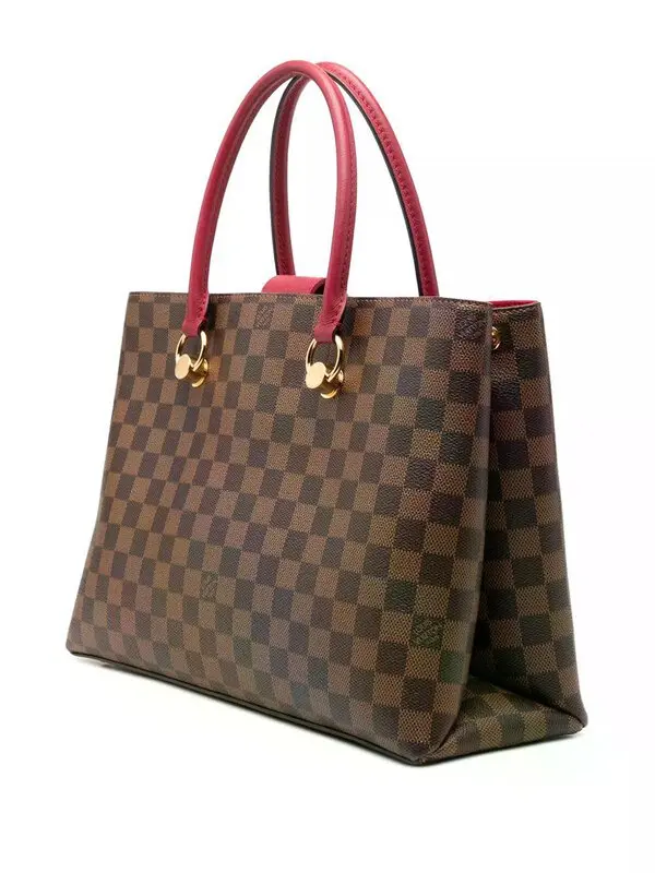 LOUIS VUITTON Damier Ebene Riverside Satchel