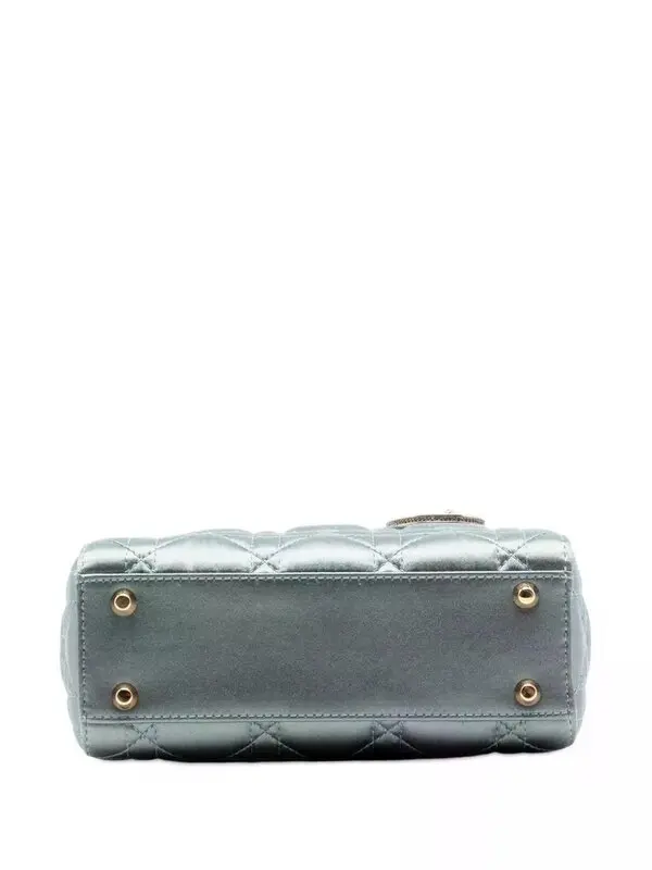 Dior 2019 Mini Lady Satchel - Grey