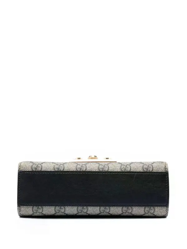 Gucci Gg Supreme Padlock Crossbody Bag