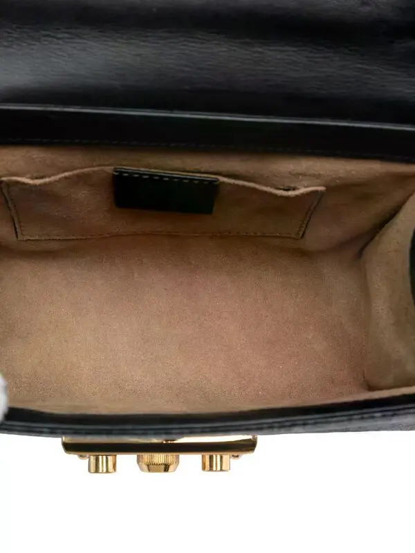 Gucci Gg Supreme Padlock Crossbody Bag
