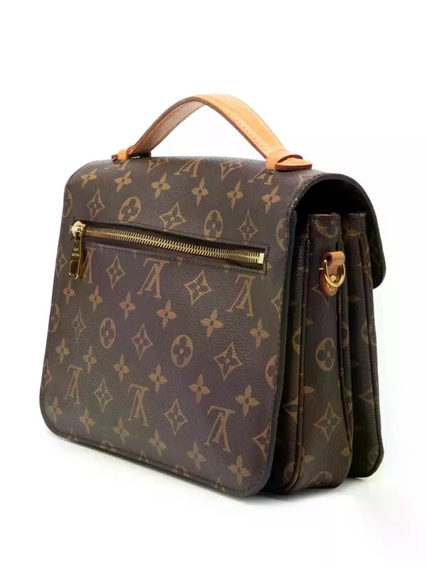 LOUIS VUITTON Monogram Pochette Metis Satchel